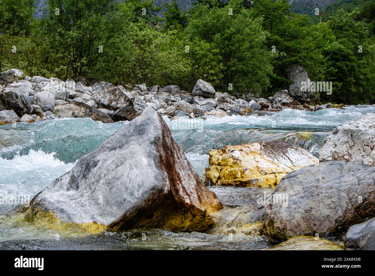 Peaceful view big rocks on hi-res stock photography and images - Alamy