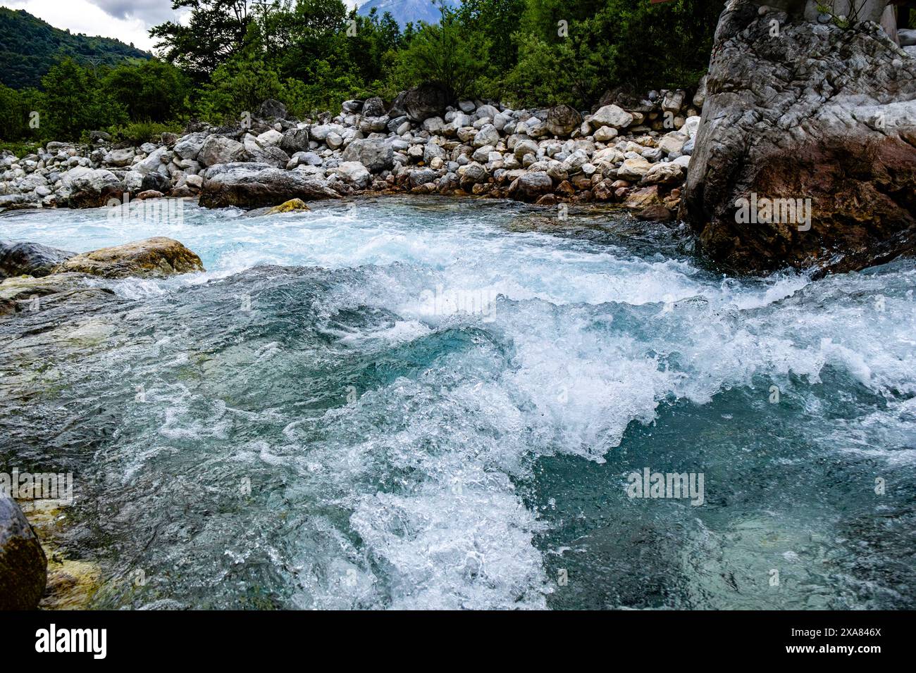 Strong water current crystal hi-res stock photography and images - Alamy