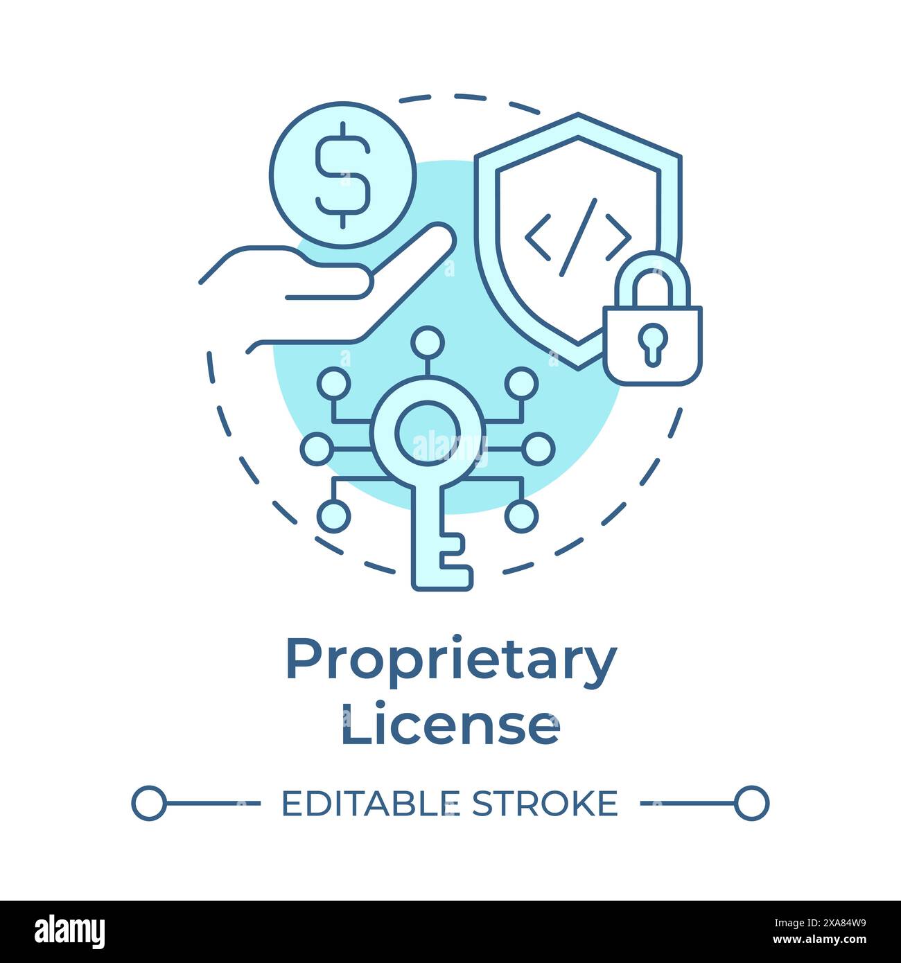 Proprietary software background hi-res stock photography and images - Alamy