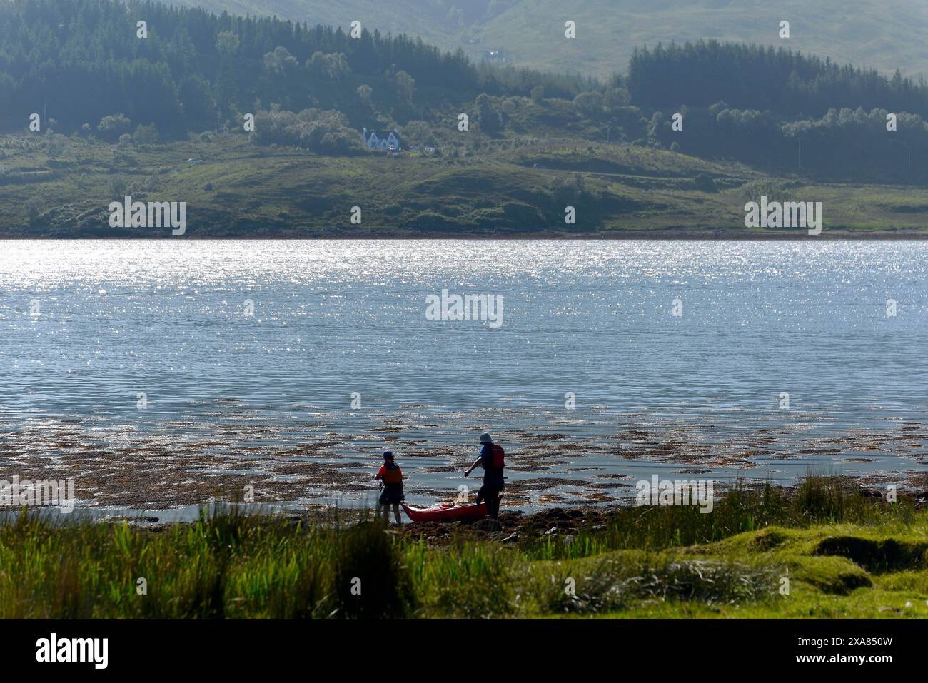 Landscape of the Isle of Skye, Isle of Skye, Inner Hebrides, Highlands ...