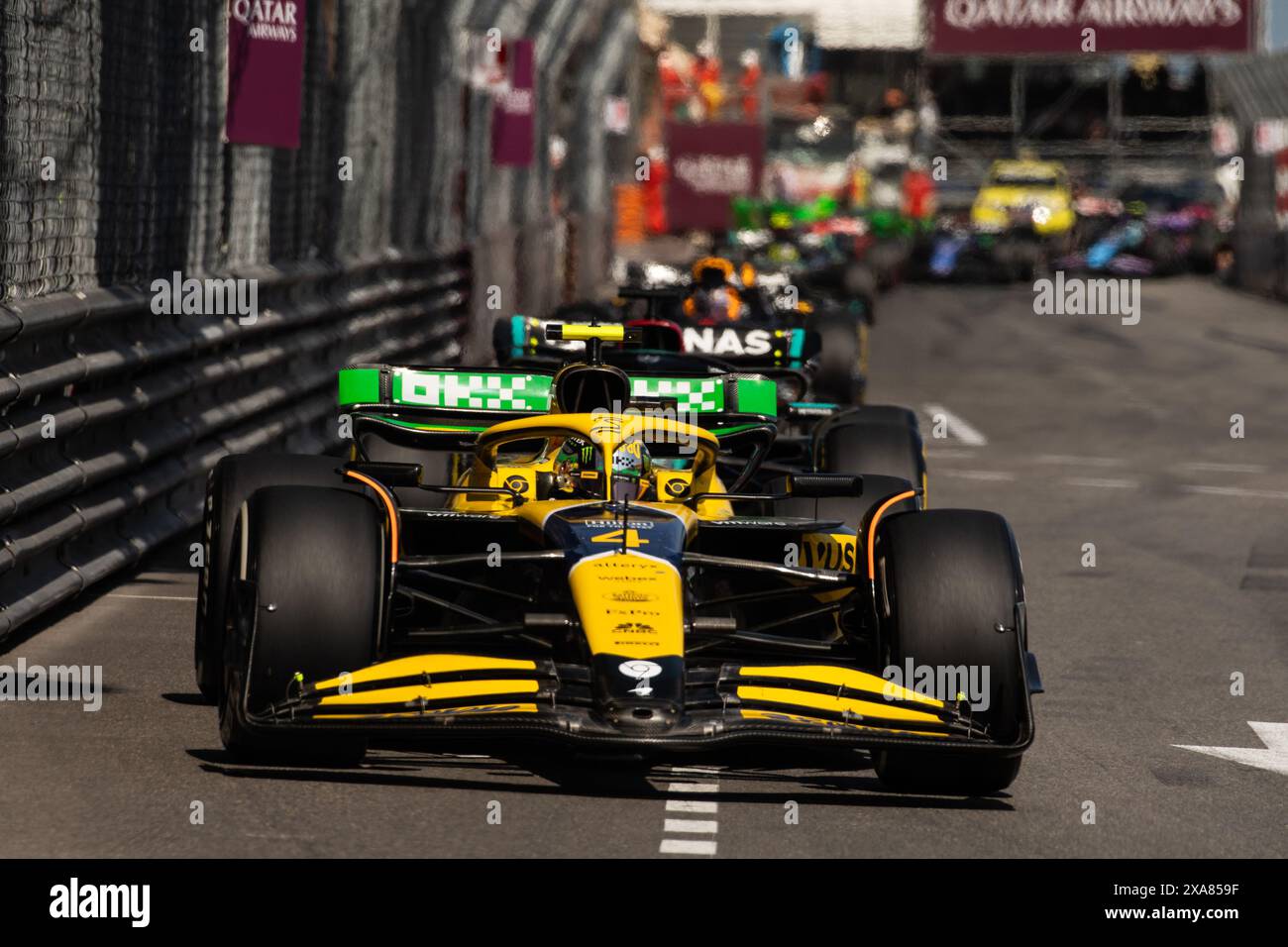 Monte-Carlo, Monaco - 26 MAY 2024, #4 Lando Norris (GBR, McLaren), 2024 Formula 1 Monaco Grand ...