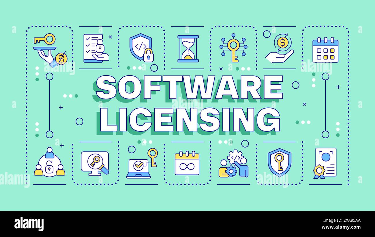 Open source software text Stock Vector Images - Alamy