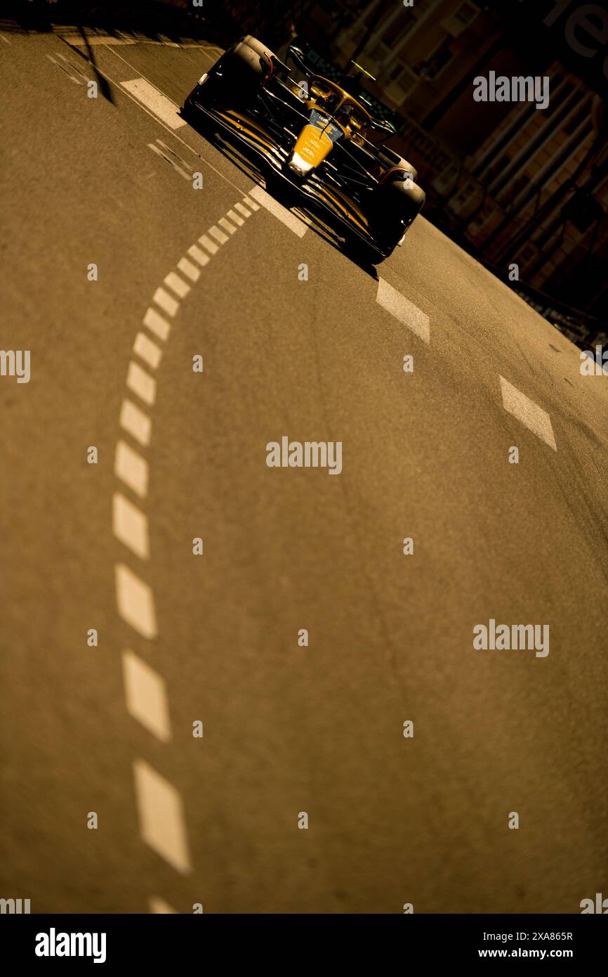 Monte-Carlo, Monaco - 26 MAY 2024, #4 Lando Norris (GBR, McLaren), 2024 Formula 1 Monaco Grand ...