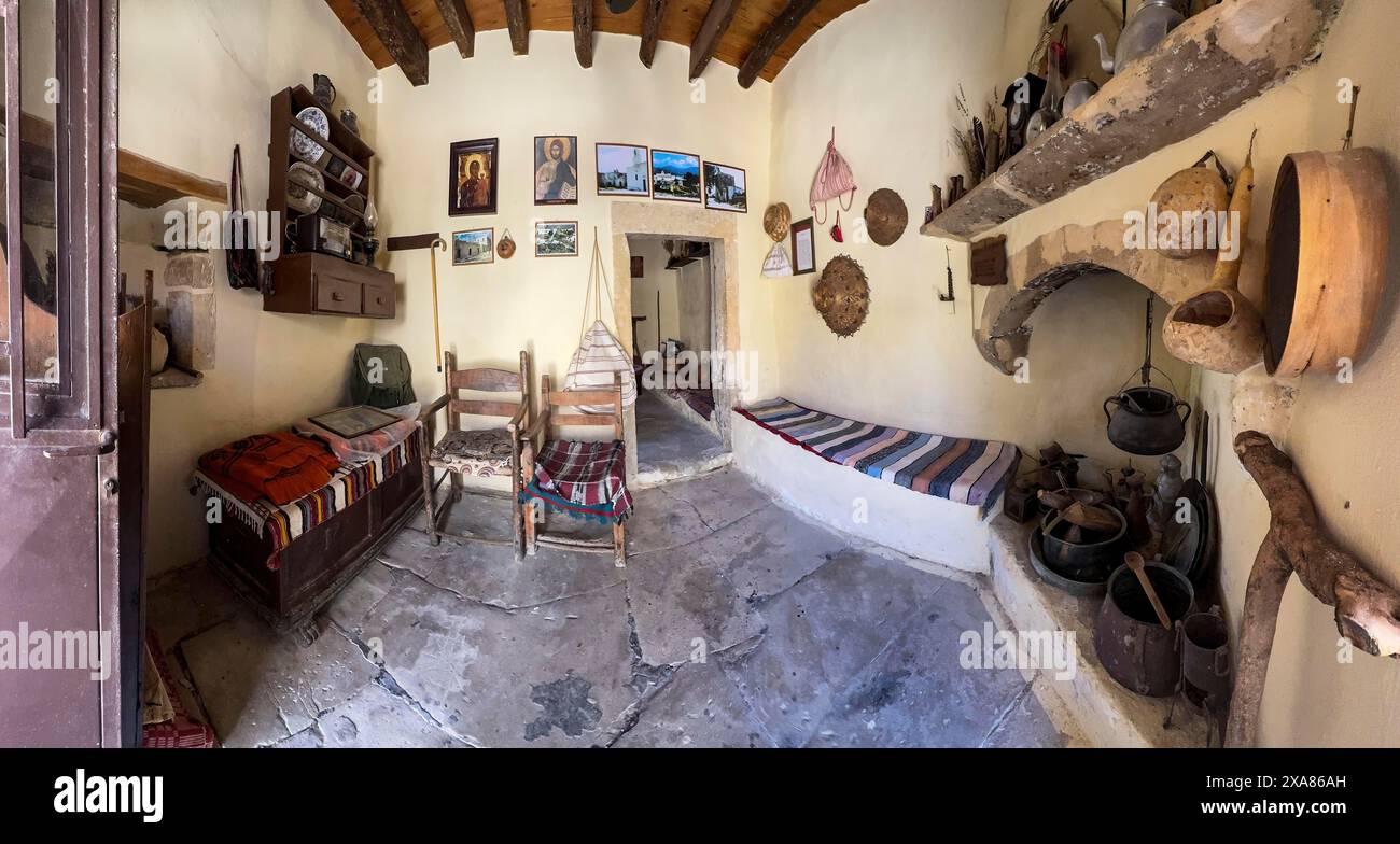 For visitors of Odigitria Monastery open furnished traditionally ...