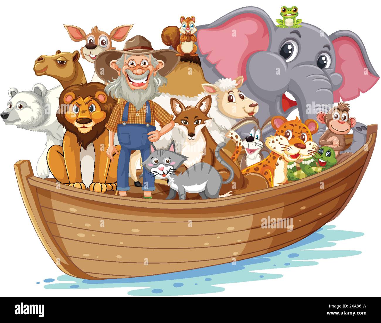 Man animals water Cut Out Stock Images & Pictures - Alamy