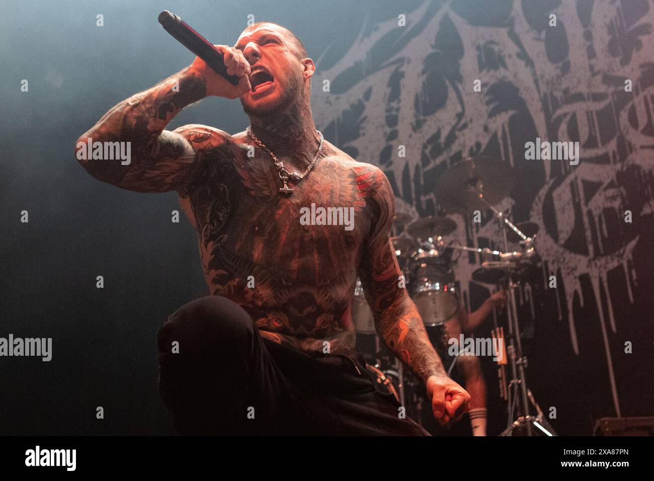 Oslo, Norway. 04th June, 2024. The Russian deathcore band Slaughter to ...