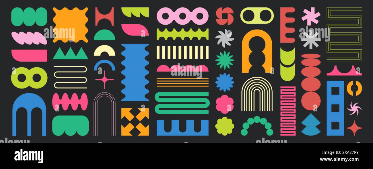 Abstract simple background star forms Stock Vector Images - Alamy