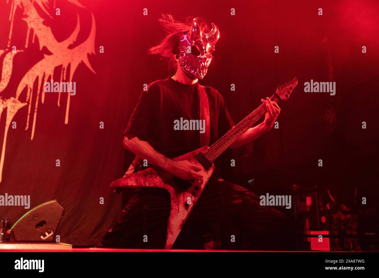 Oslo, Norway. 04th June, 2024. The Russian deathcore band Slaughter to ...