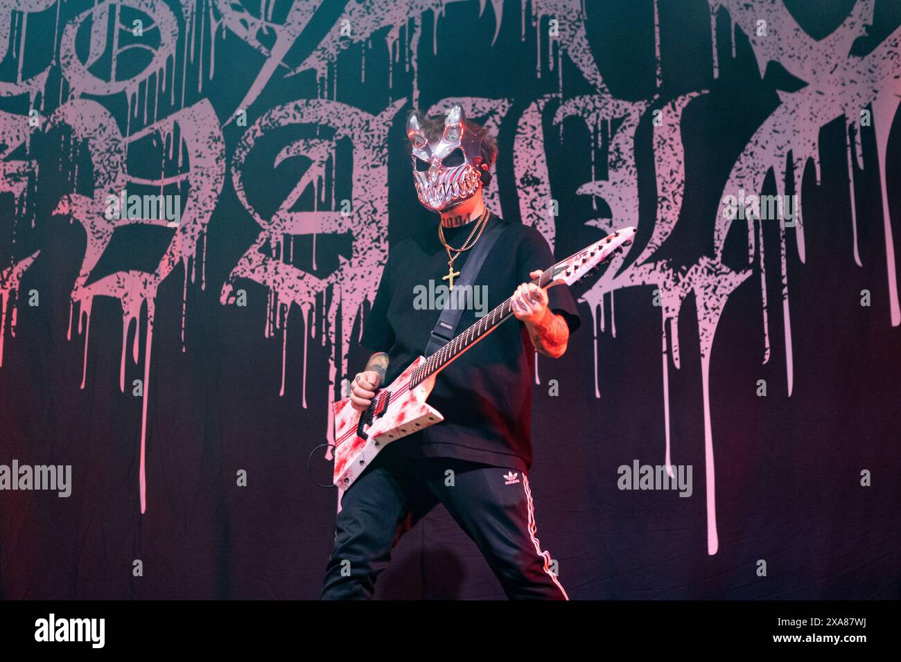 Oslo, Norway. 04th June, 2024. The Russian deathcore band Slaughter to Prevail perferms a live ...