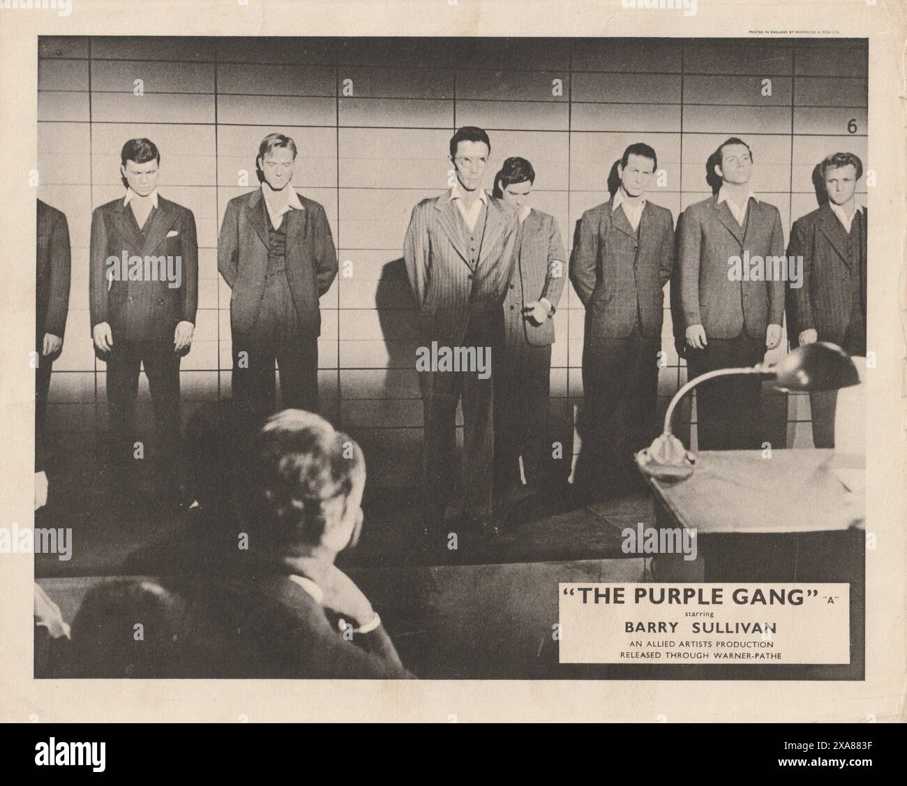 The Purple Gang Stock Photo - Alamy