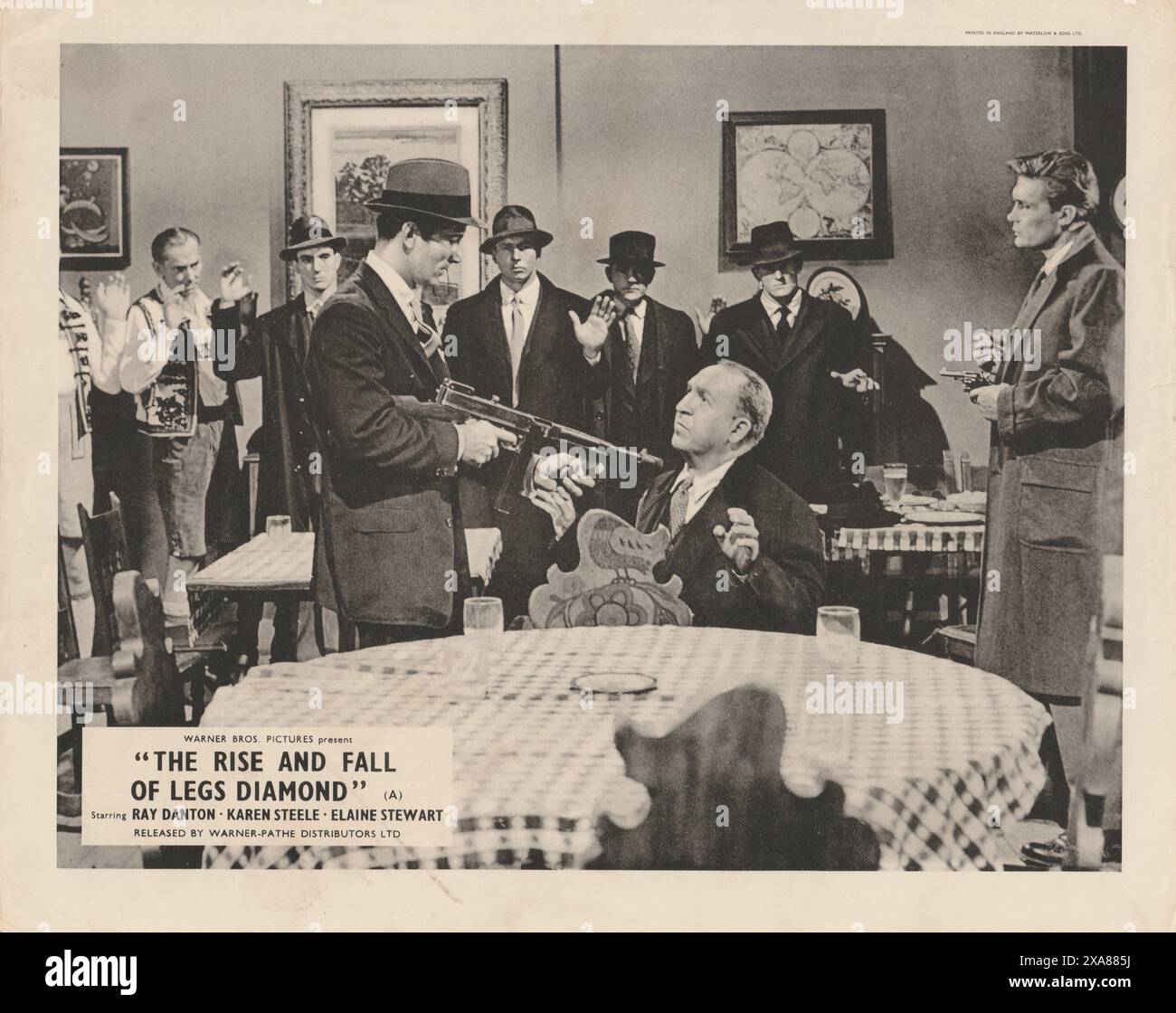 The Rise And Fall of Legs Diamond Stock Photo - Alamy