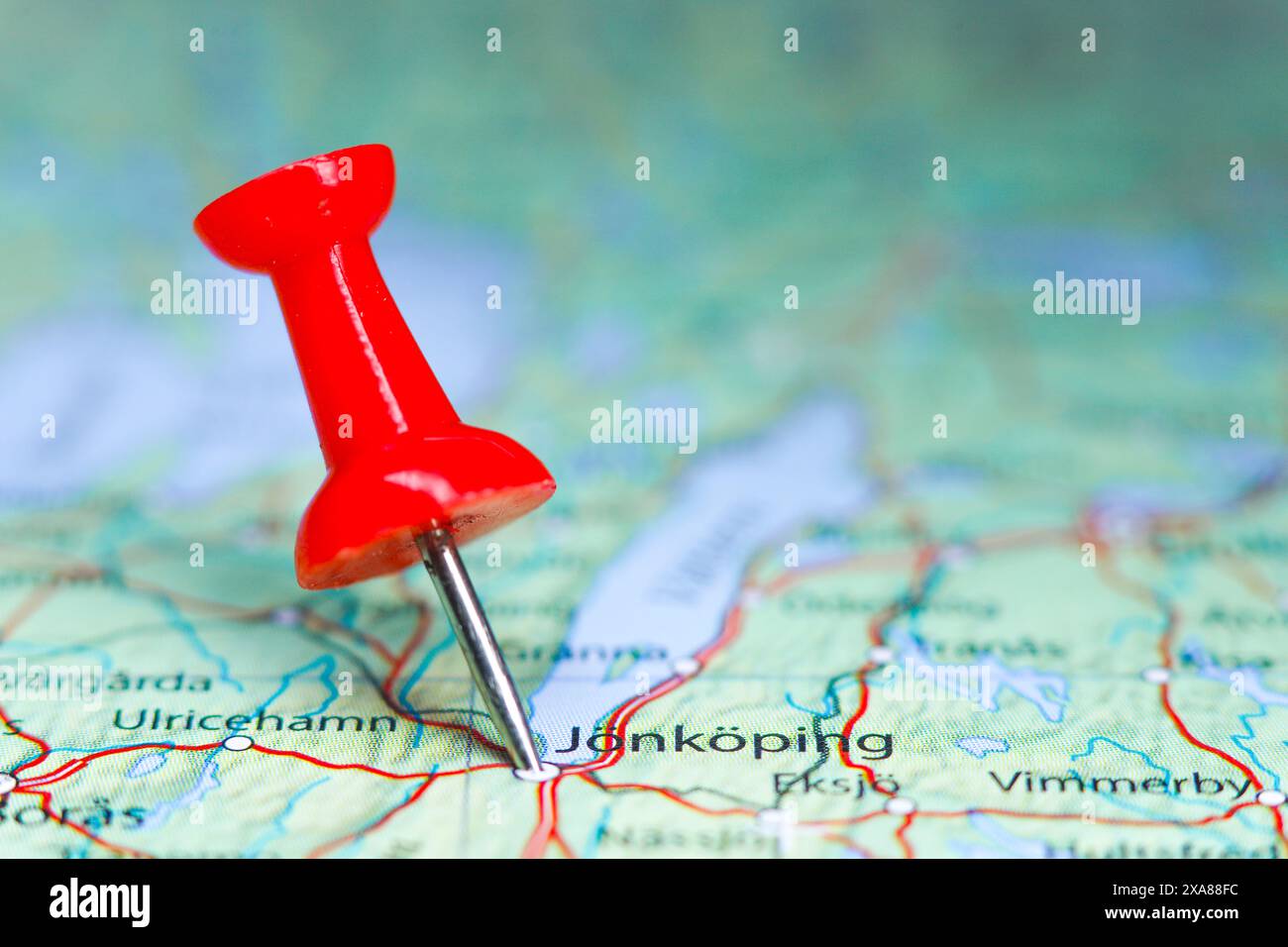 Jonkoping map hi-res stock photography and images - Alamy