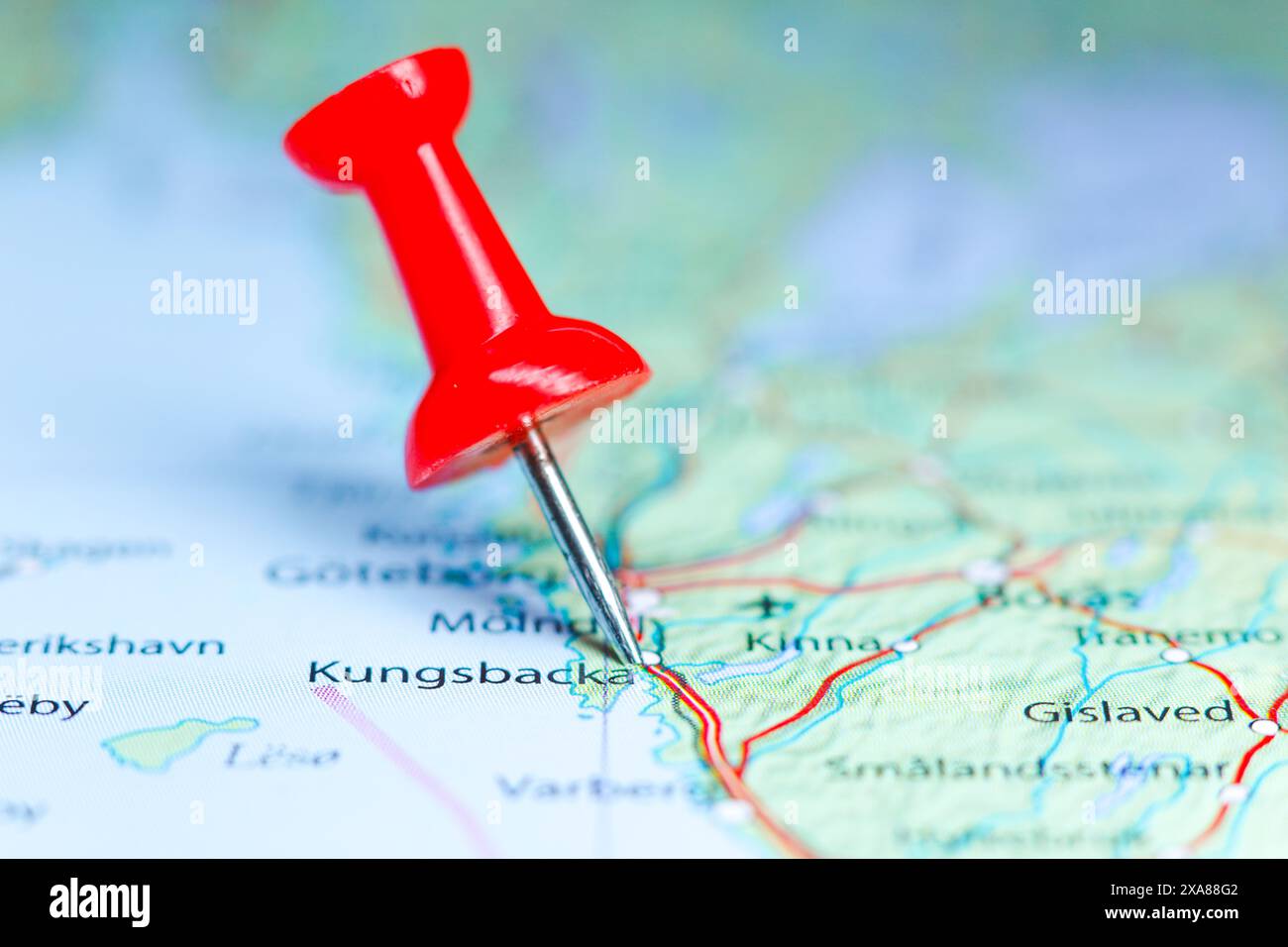 Map of kungsbacka hi-res stock photography and images - Alamy