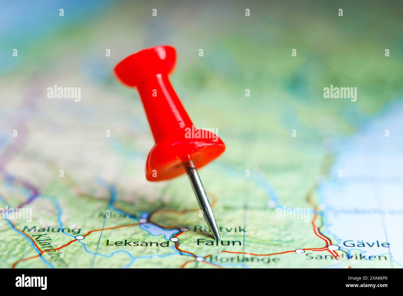 Falun map hi-res stock photography and images - Alamy
