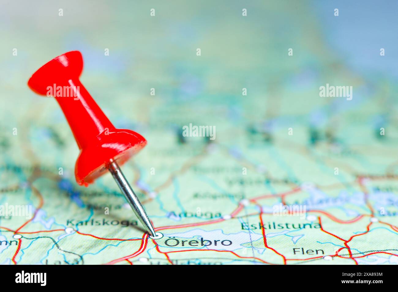 Map of orebro hi-res stock photography and images - Alamy