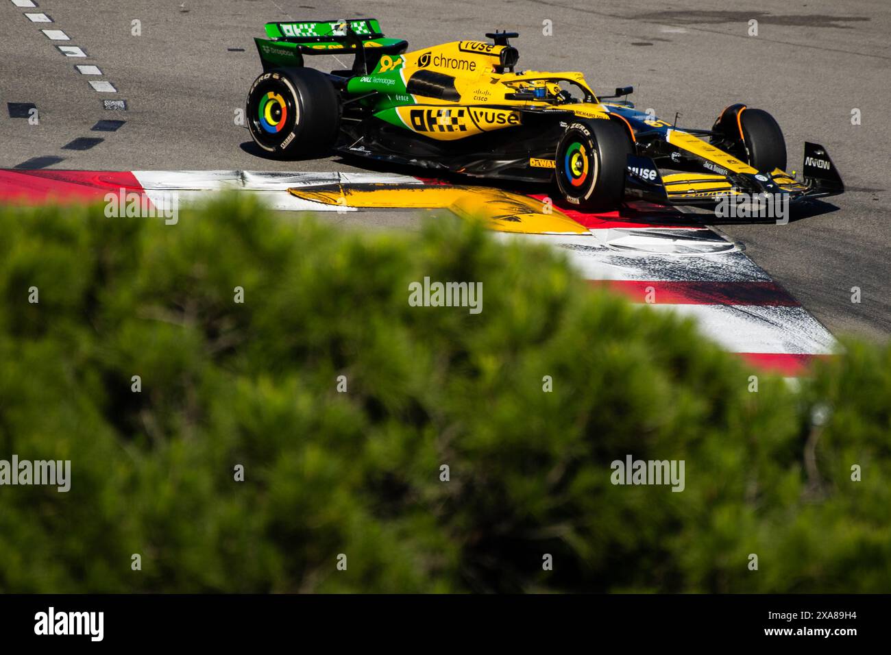 Monte-Carlo, Monaco - 26 MAY 2024, #81 Oscar Piastri (AUS, McLaren), 2024 Formula 1 Monaco Grand ...