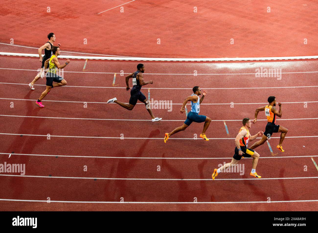 OSTRAVA, CZECHIA, MAY 28, 2024: Professional Male Track and Field ...