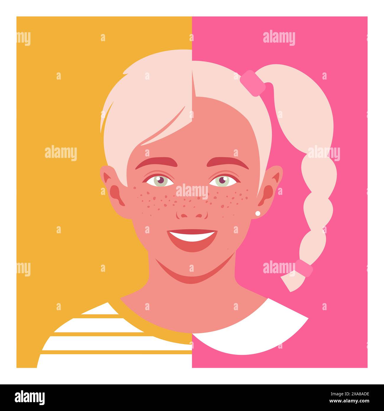 Transgender girl child Cut Out Stock Images & Pictures - Alamy