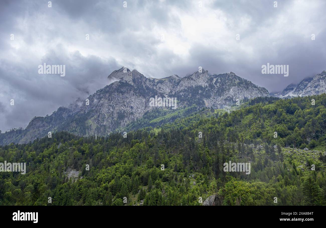 Captivating view rugged mountain hi-res stock photography and images ...