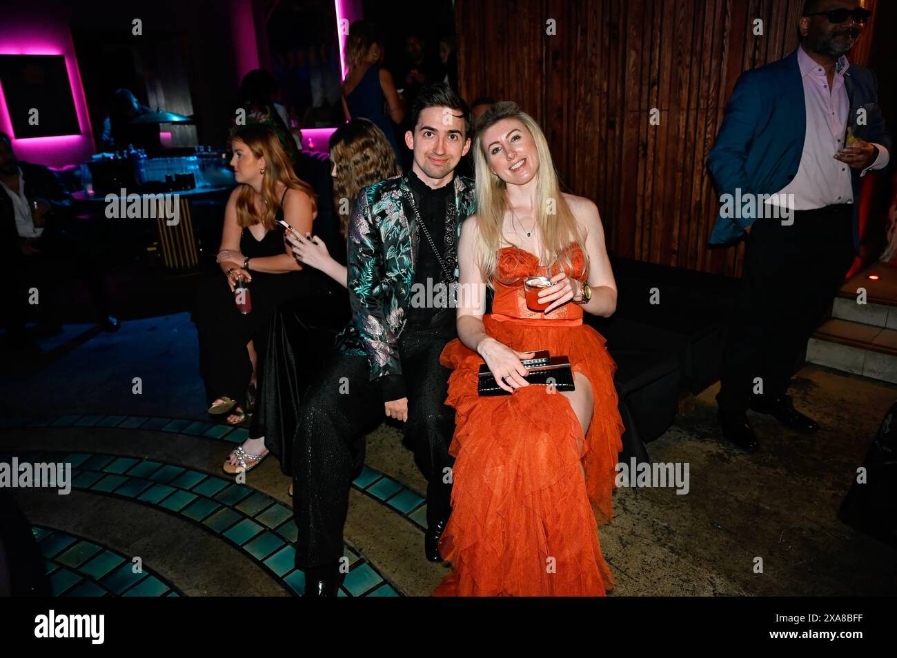 London, UK. 4th June, 2024. Michael Hardwick and Maria Risman attends ...