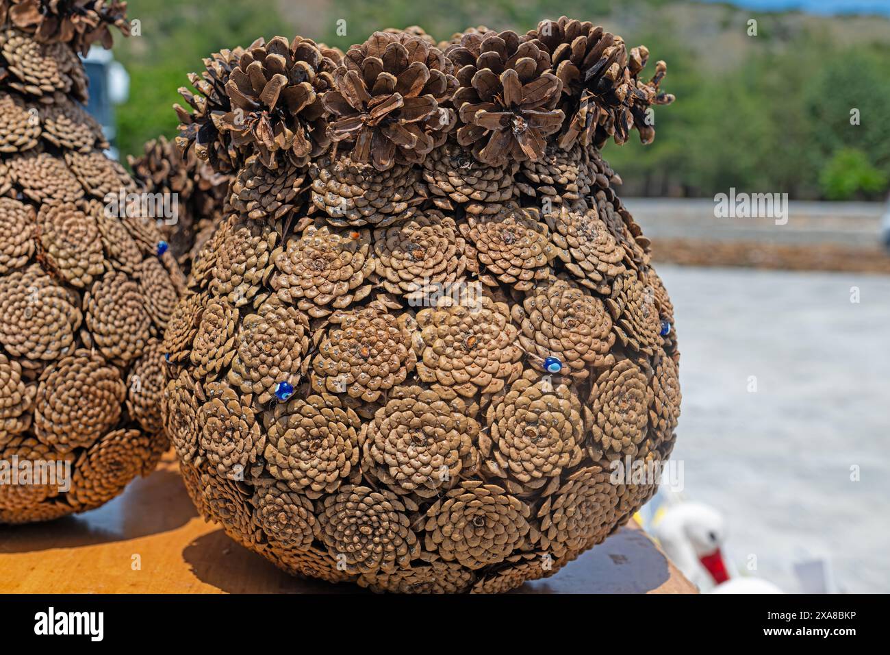 Handmade natural pine cone hi-res stock photography and images - Alamy