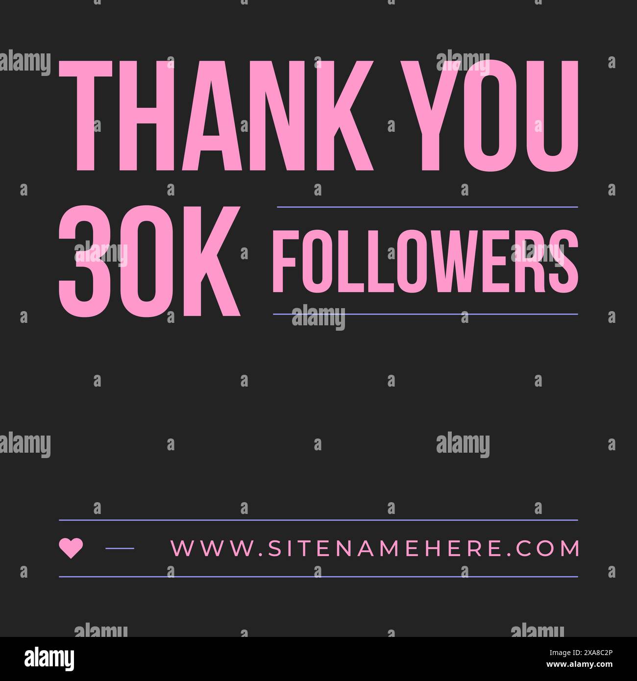 30k followers Stock Vector Images - Alamy