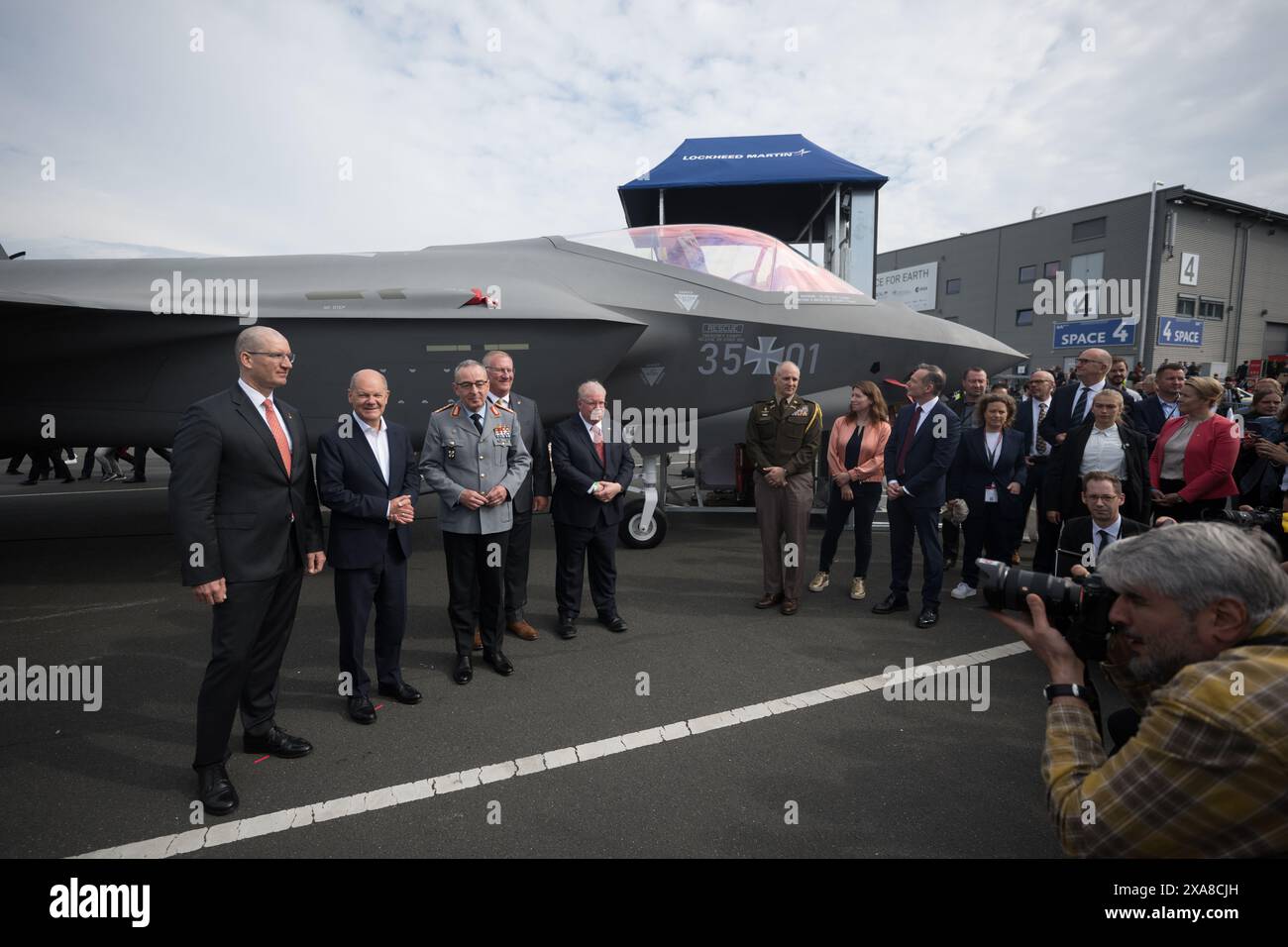 Brandenburg, Germany. 05 June 2024, Brandenburg, Schönefeld: Federal ...