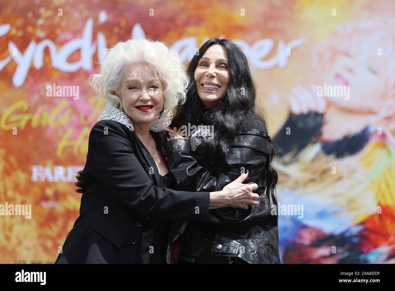 June 5, 2024, Los Angeles, California, USA: Cyndi Lauper, Cher at a ...