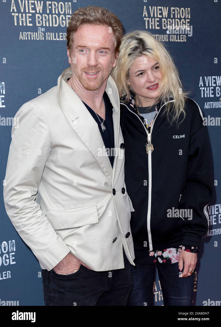 4 Jun 2024, London, England, UK - Damien Lewis and Alison Mosshart ...