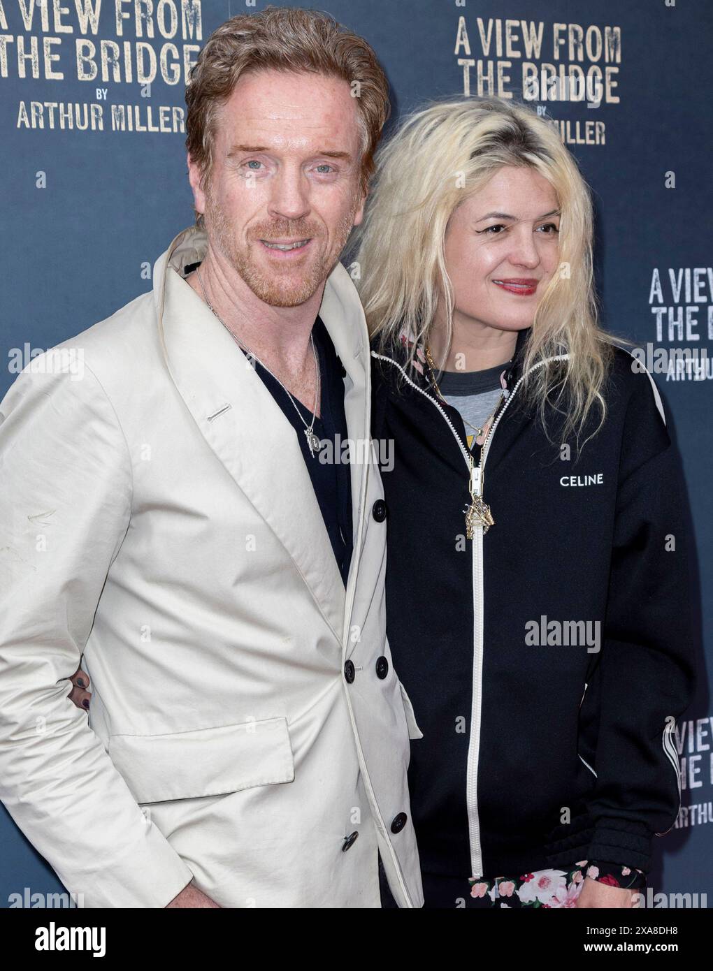 4 Jun 2024, London, England, UK - Damien Lewis and Alison Mosshart ...