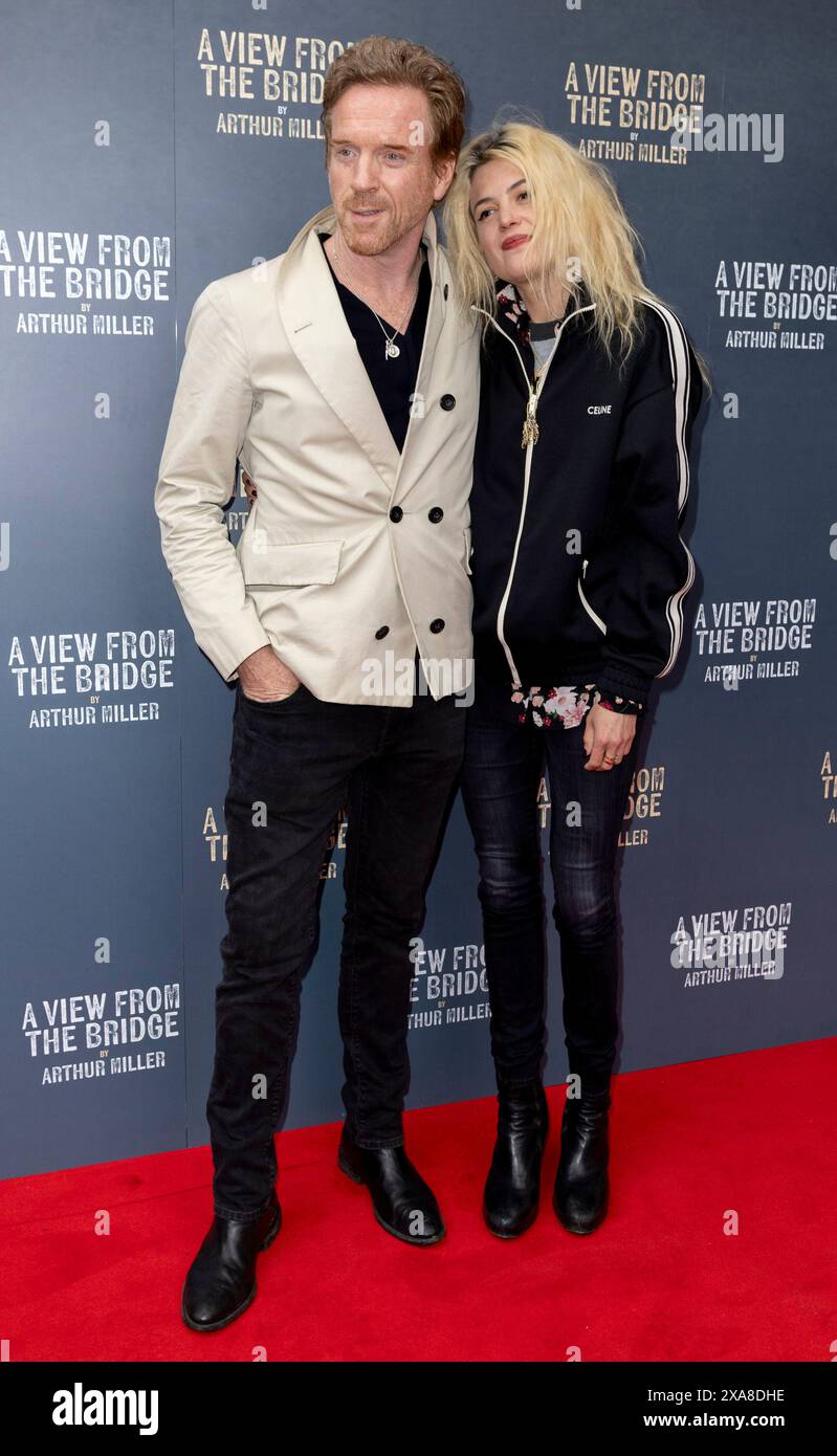 4 Jun 2024, London, England, UK - Damien Lewis and Alison Mosshart ...