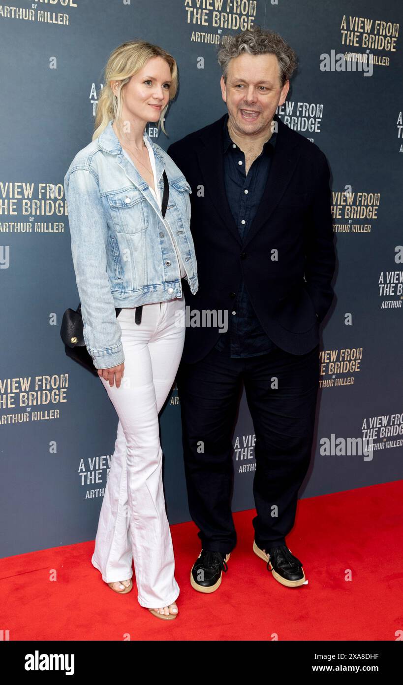 4 Jun 2024, London, England, UK - Michael Sheen and Anna Lundberg ...