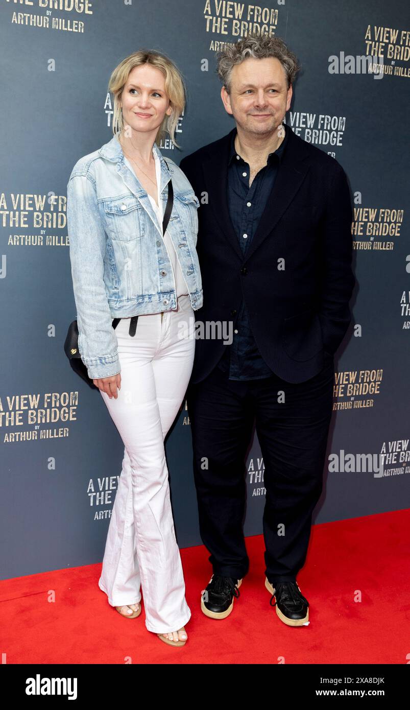 4 Jun 2024, London, England, UK - Michael Sheen and Anna Lundberg ...