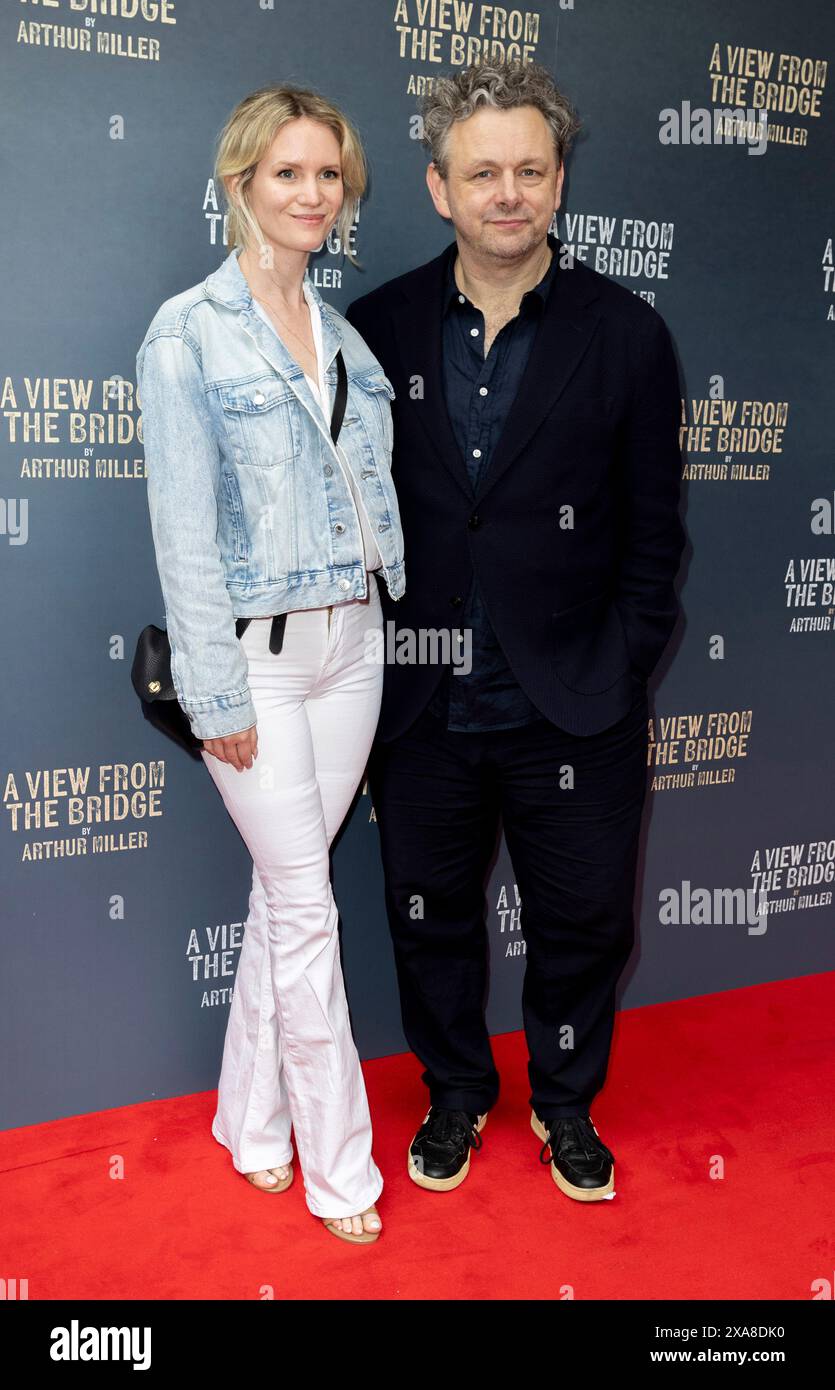 4 Jun 2024, London, England, UK - Michael Sheen and Anna Lundberg ...