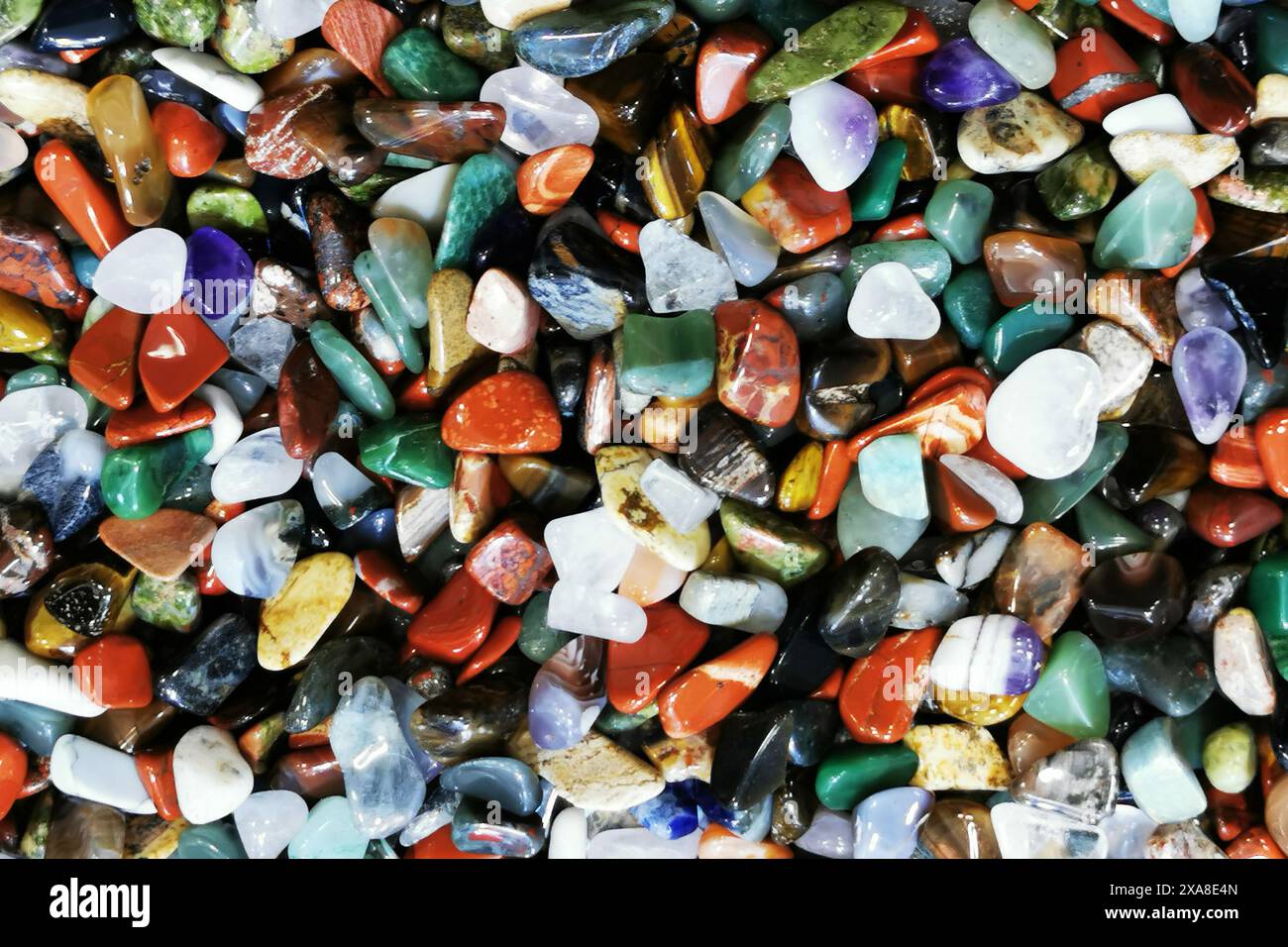 color minerals and gems texture as very nice natural background Stock ...