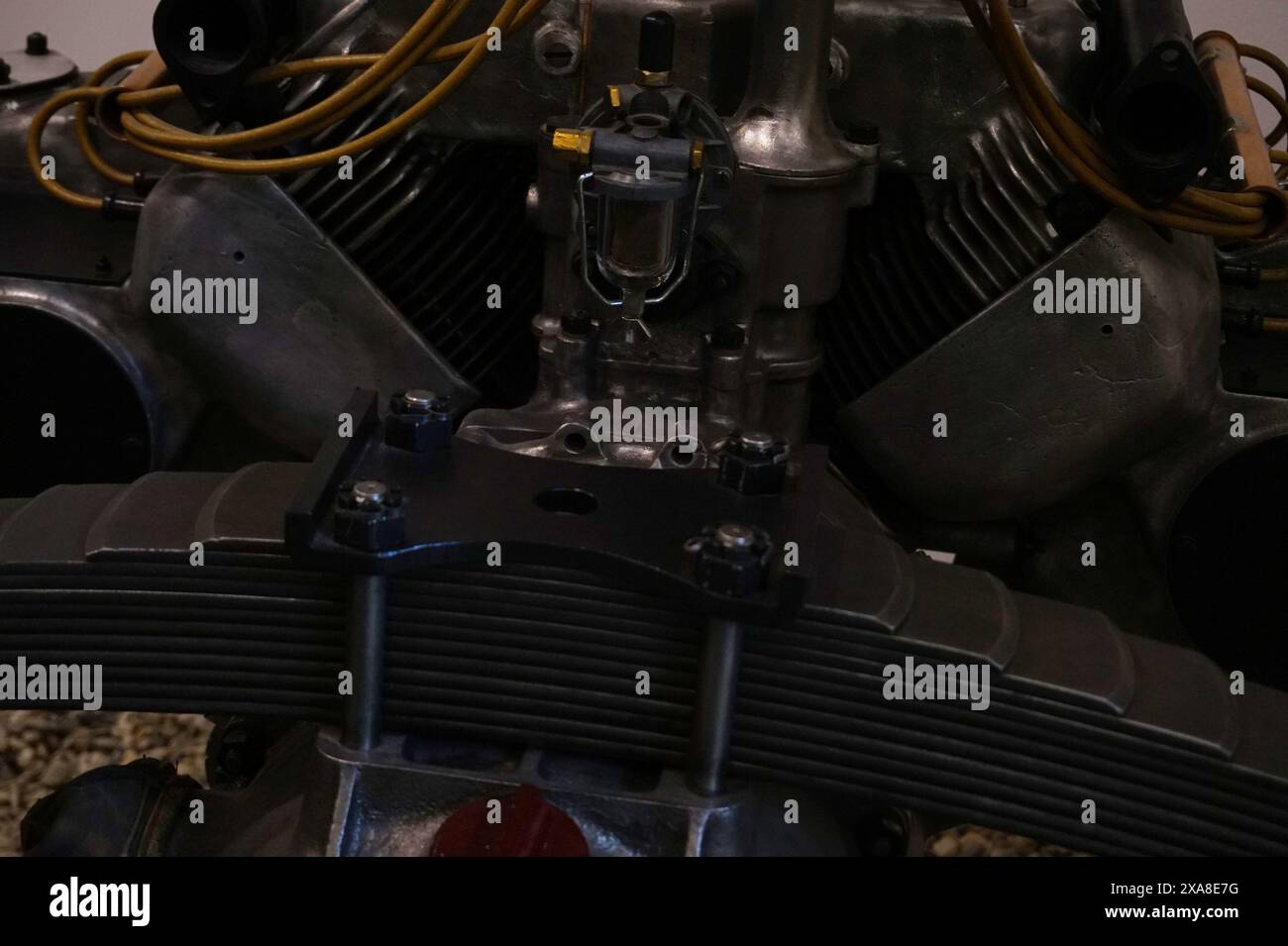 old car engine texture as nice technology background Stock Photo - Alamy