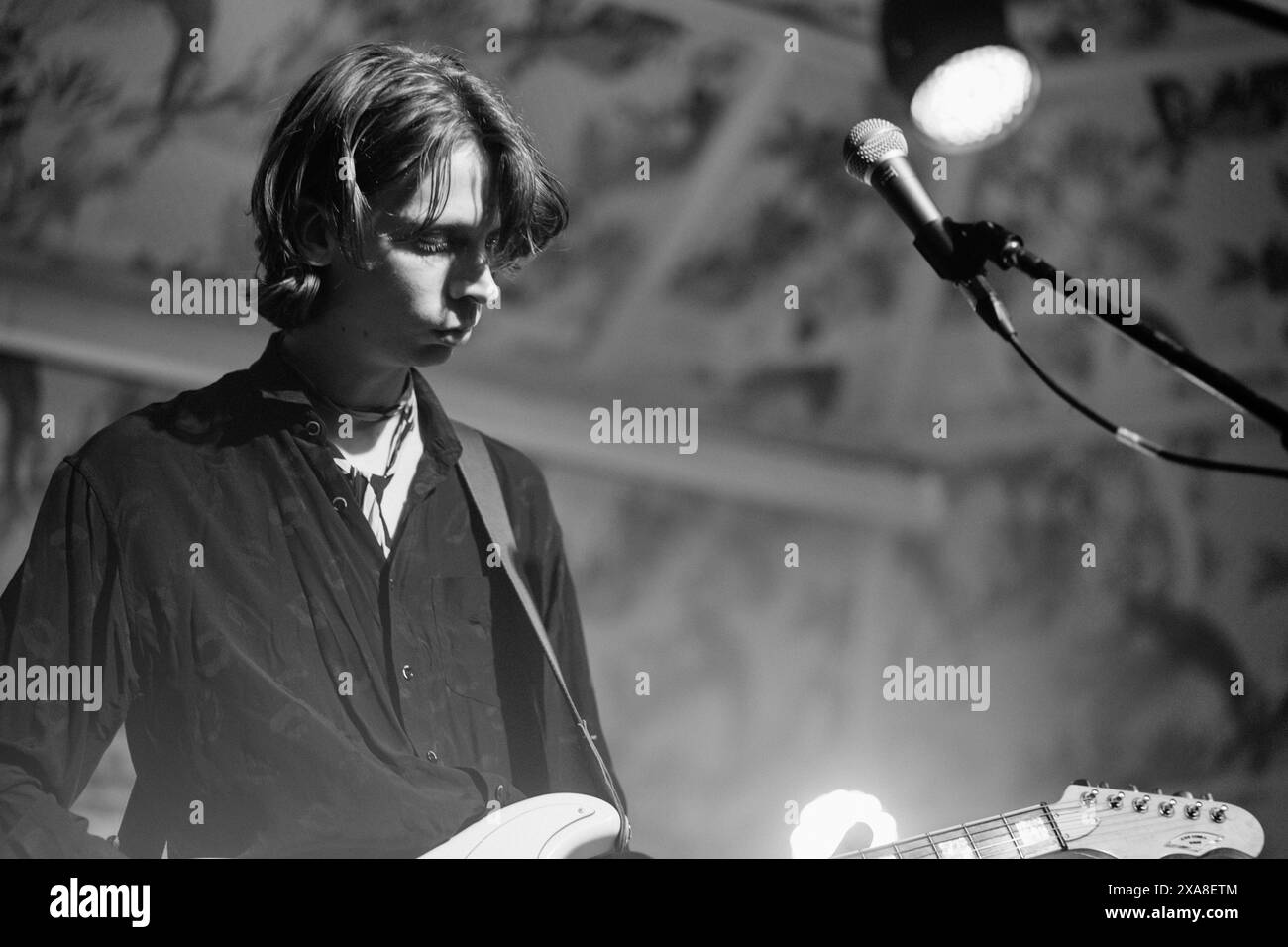 Manchester concert venue Black and White Stock Photos & Images - Alamy