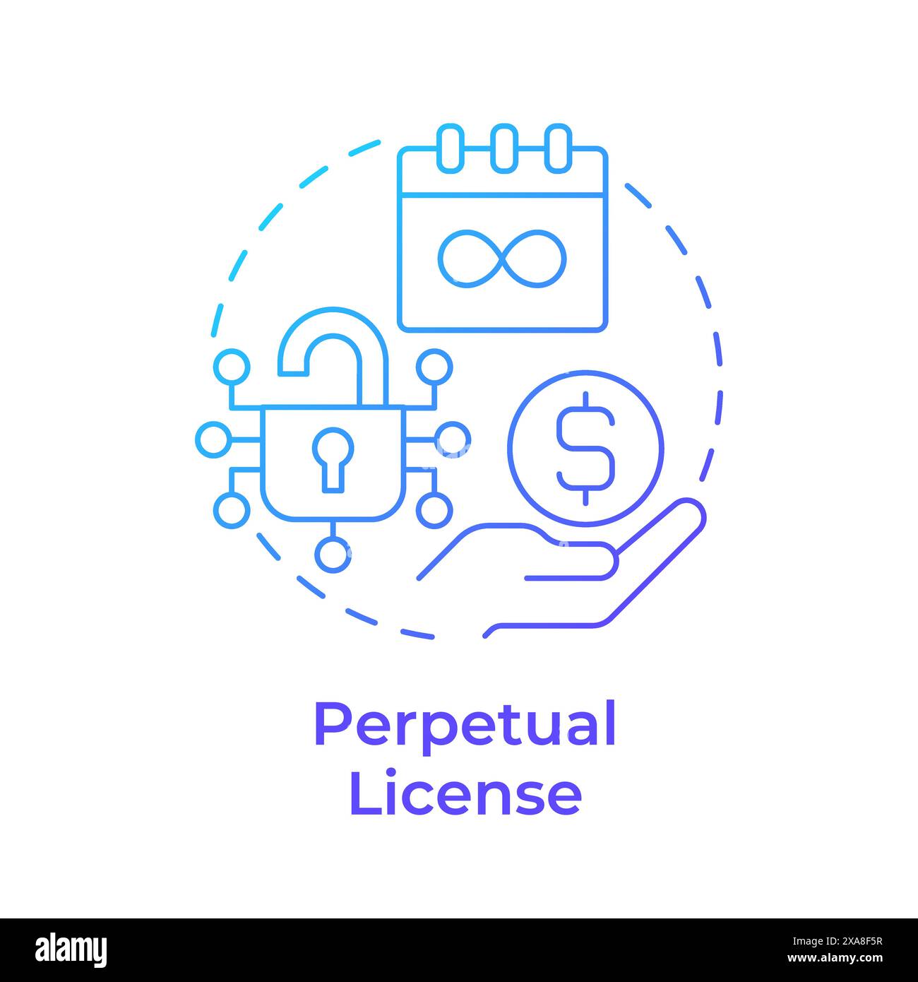 Perpetual calendar drawing Cut Out Stock Images & Pictures - Alamy