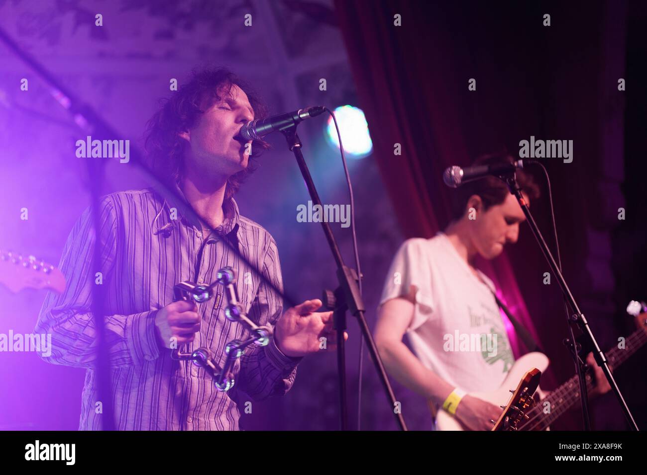 Swim Deep performing live at The Deaf Institute, Manchester, 04.06.24 ...