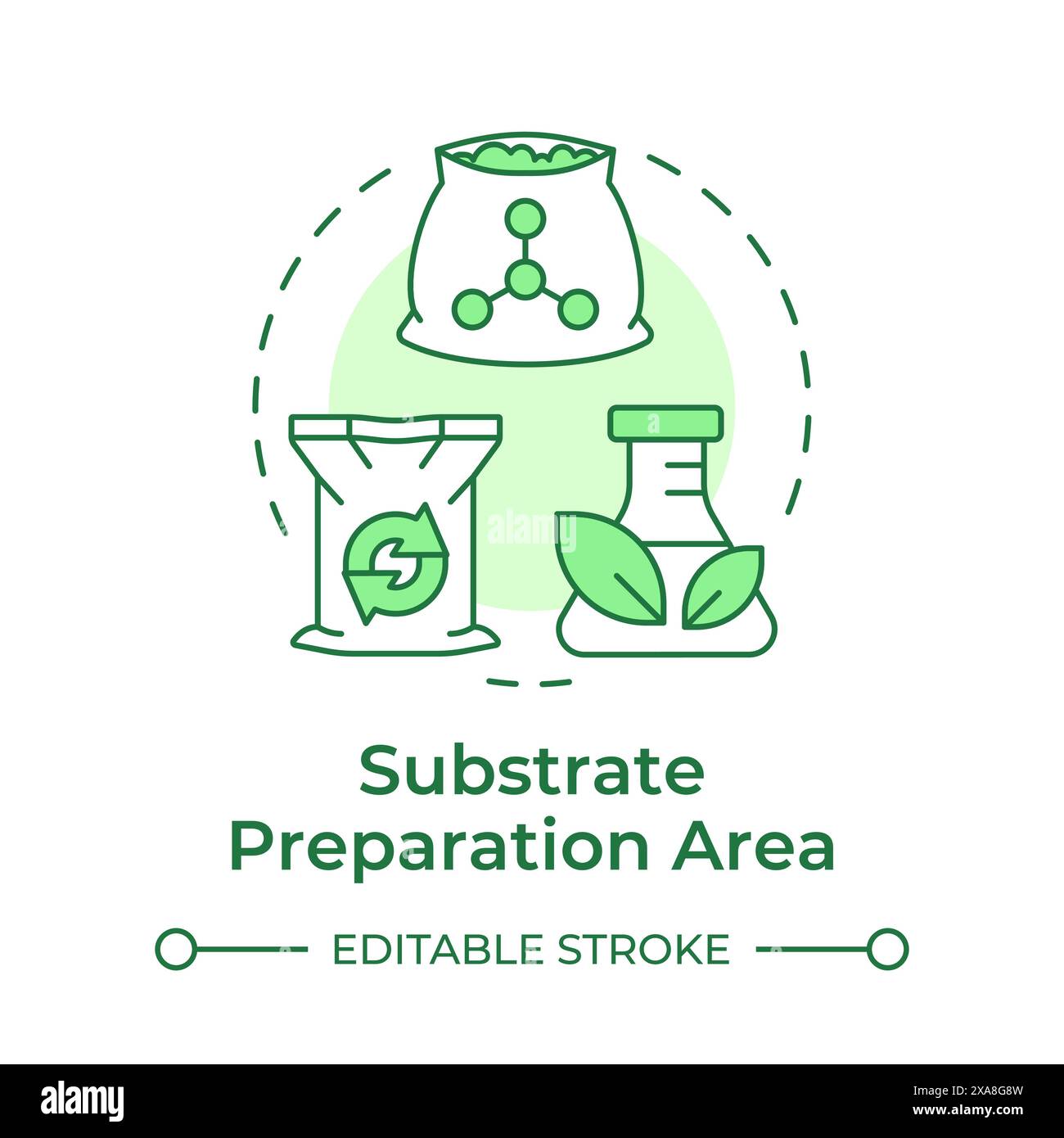 Substrate preparation Stock Vector Images - Alamy