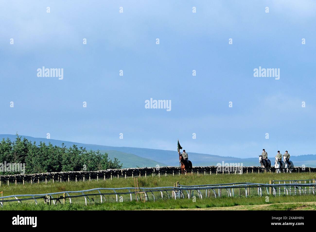 Hawick, UK. 05th June, 2024. Hawick Common Riding 2024, Preliminary ...