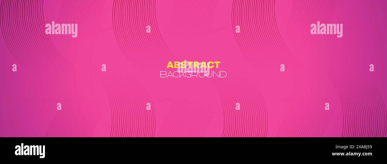 Abstract pink purple and violet gradient wave line web background ...