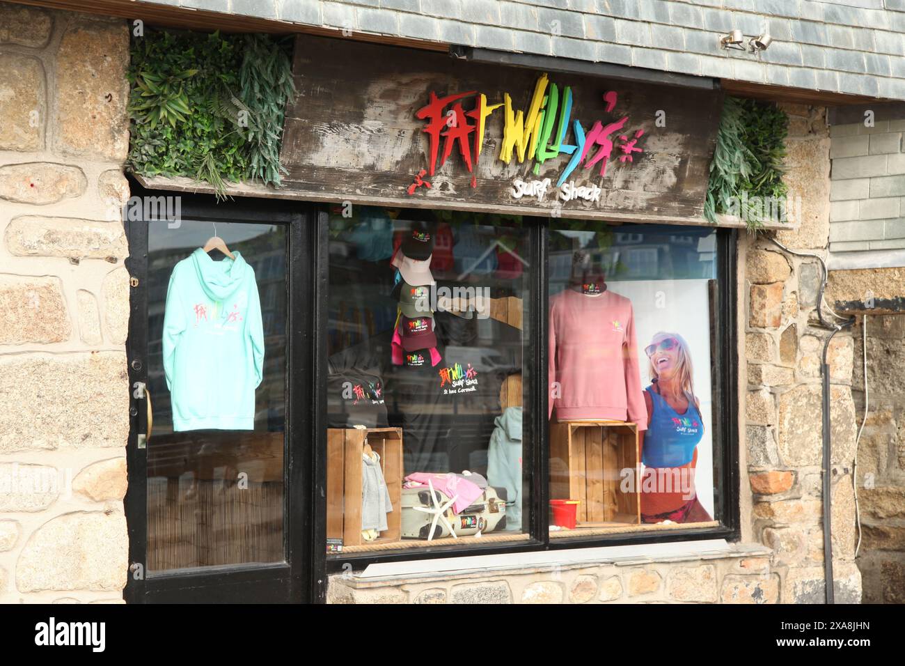 Fat Willy's Surf Shack Wharf Road, St. Ives, Cornwall, England, UK ...