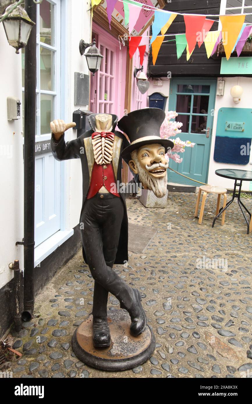 Cyril Noall Square, St. Ives, Cornwall, England, UK, 2024 Stock Photo ...