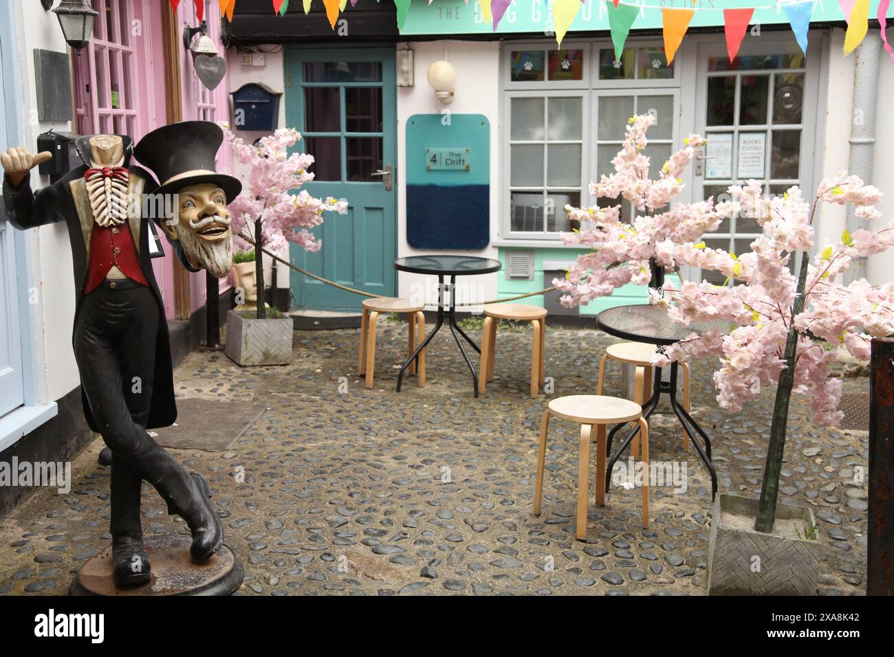Cyril Noall Square, St. Ives, Cornwall, England, UK, 2024 Stock Photo - Alamy