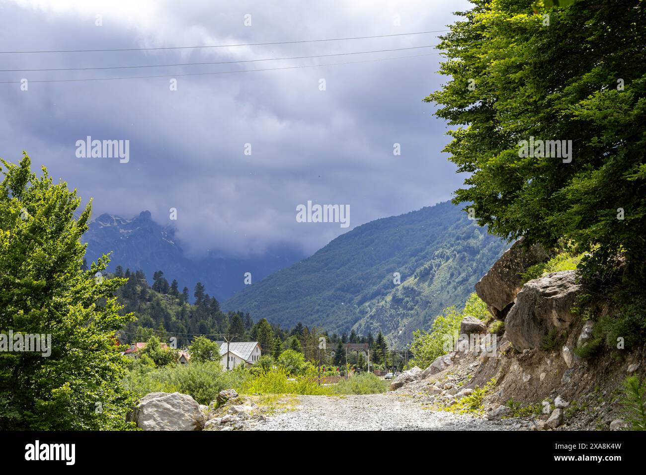 Valbona river hi-res stock photography and images - Alamy