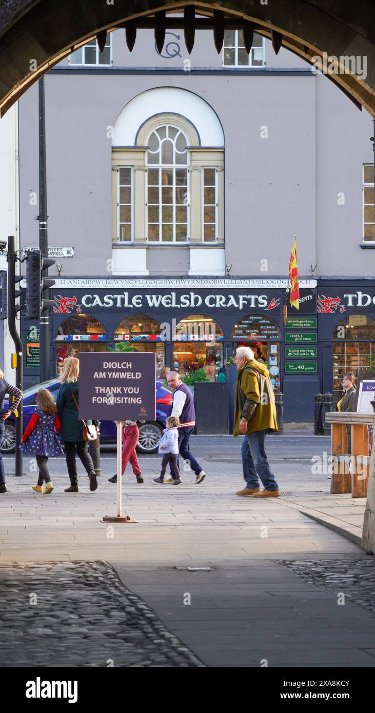 Historical wales souvenir shop cardiff hi-res stock photography and ...