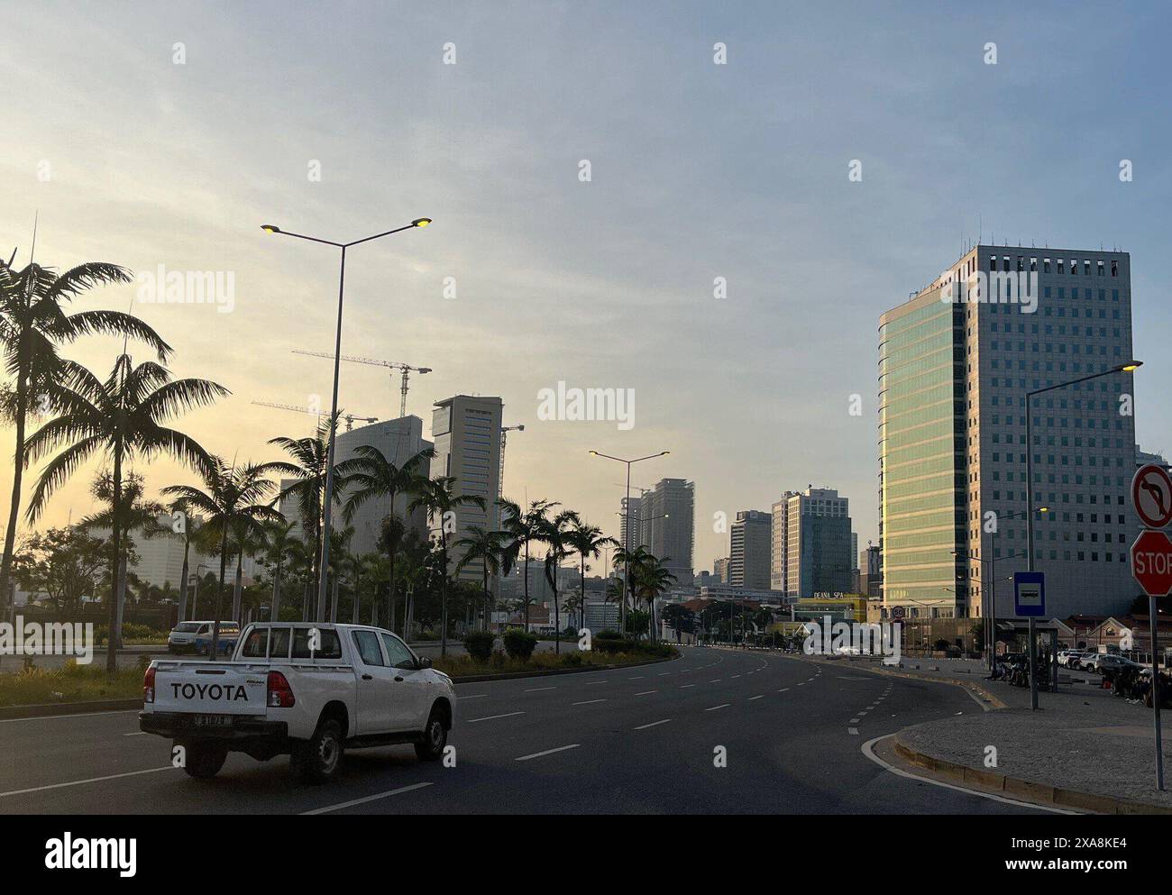 Luanda, Angola. 04th May, 2024. The city center of Luanda, the capital ...
