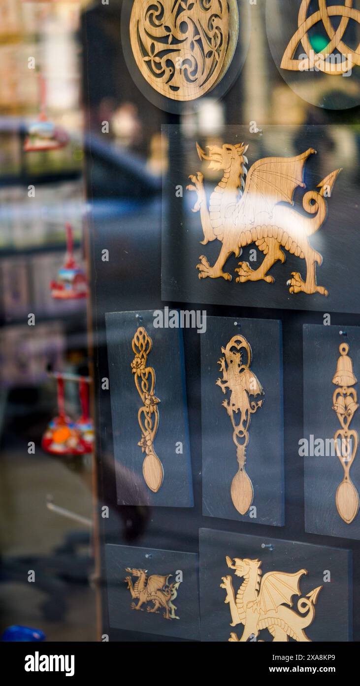 Cardiff, Wales. October 29 2023: City centre shops, opposite Cardiff ...