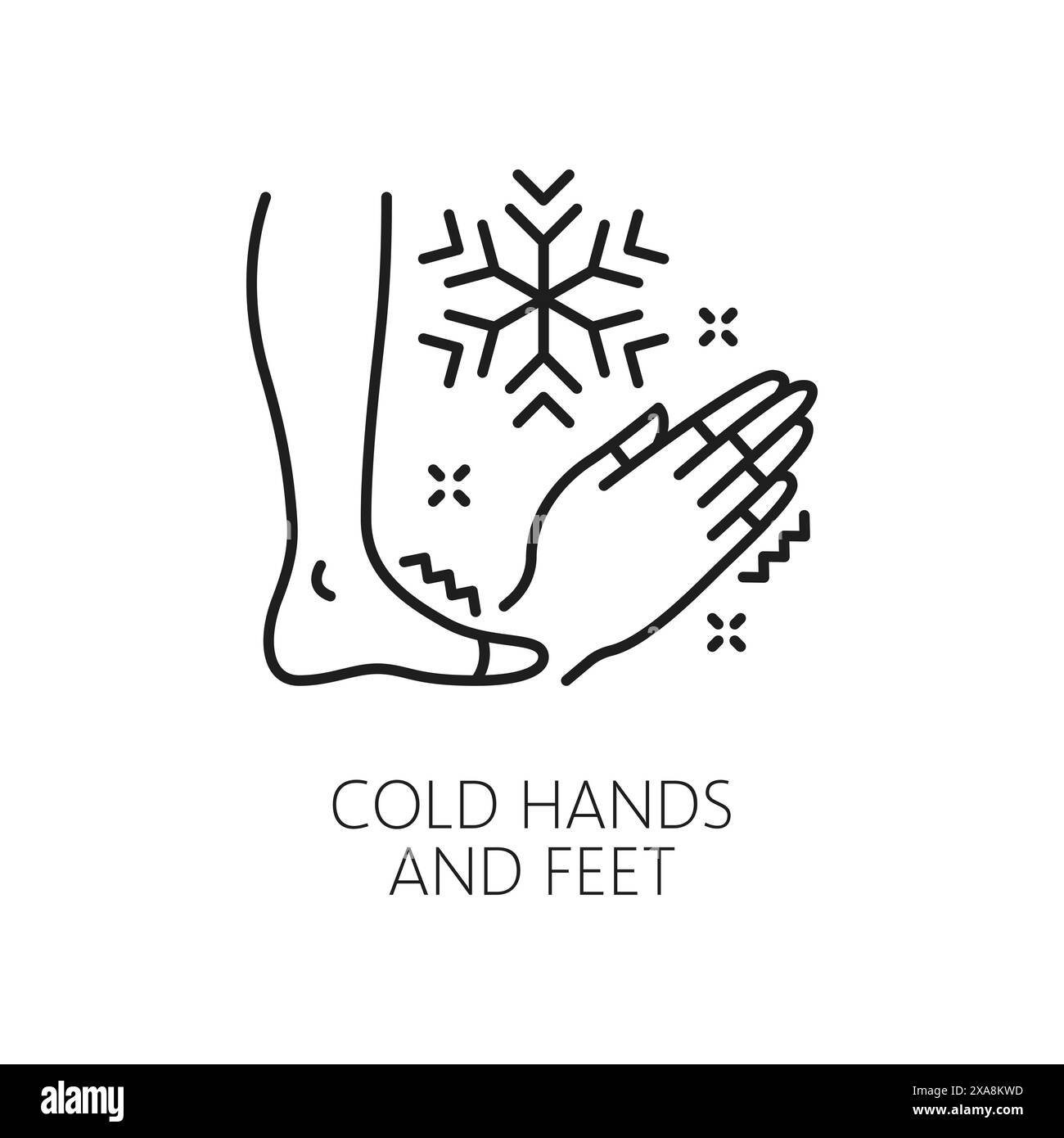 Hand iron deficiency Stock Vector Images - Alamy